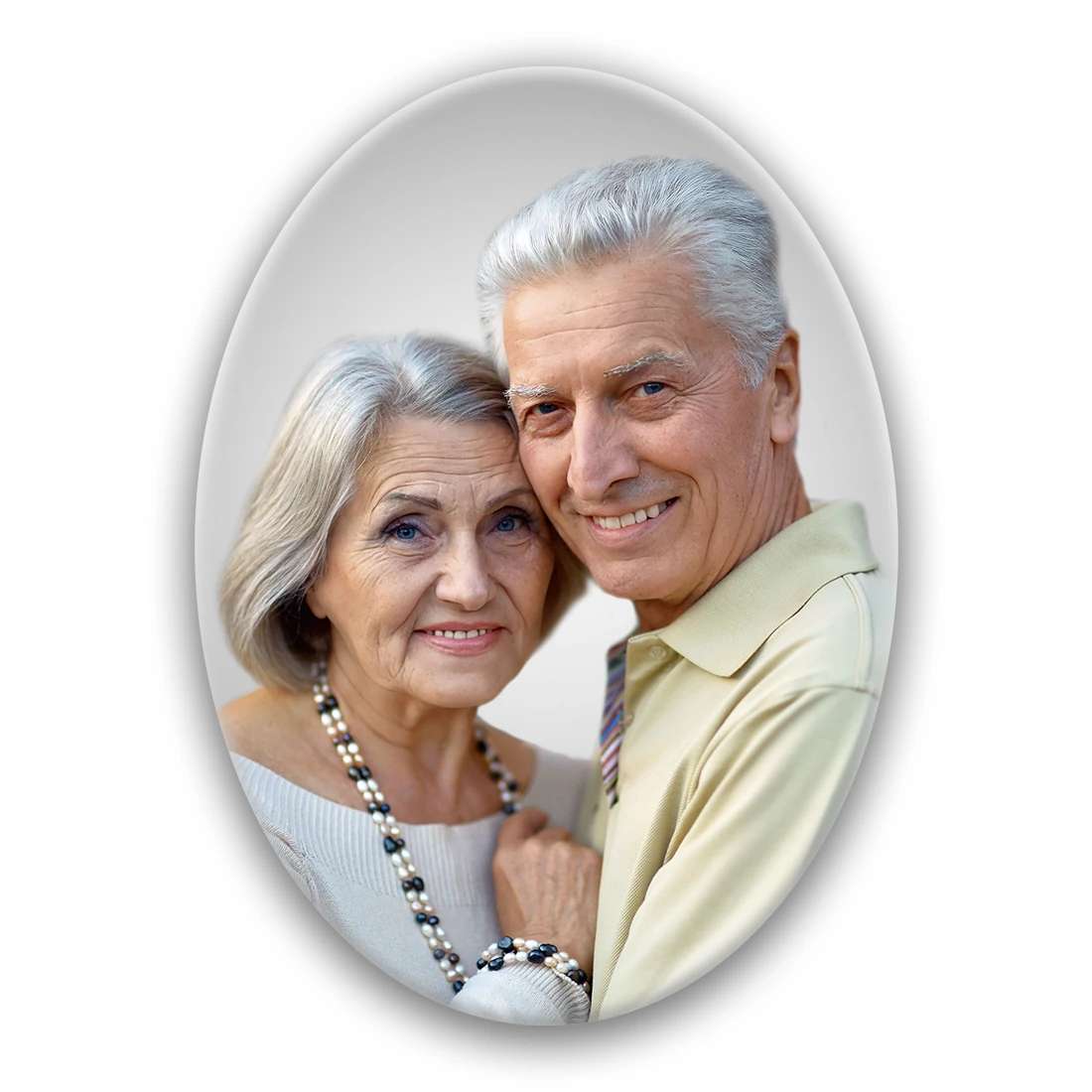 OVAL GRABBILD FOTO GRAB WETTERFEST | Porzellanbilder Werkstatt